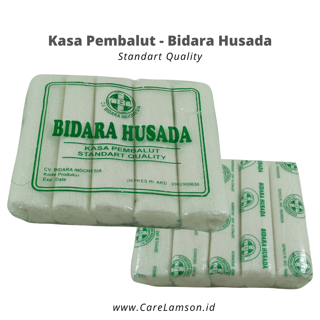 Kasa Verban Bidara Husada 2 yard x 10cm – isi 5 roll/pack | carelamson.id