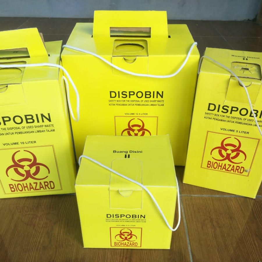 Safety Box for Medical Waste (Box Sampah Medis) | carelamson.id