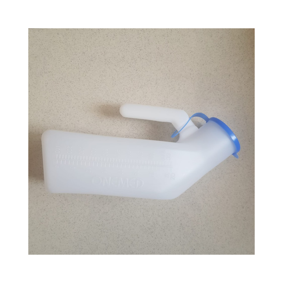 Urinal Plastik / Pispot / Wadah Penampung Urine + Tutup Untuk Pria ...